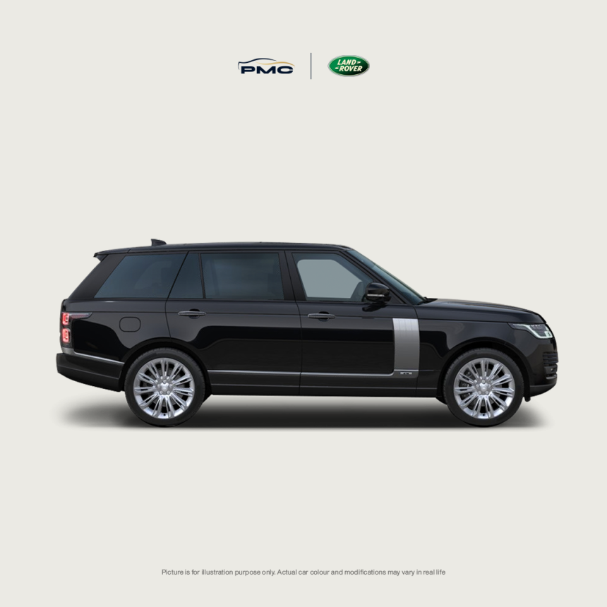 Range Rover Vogue Black - PMC Car Rental